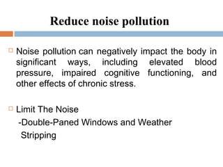 Chapter 8 noise mitigation and measurement | PPT