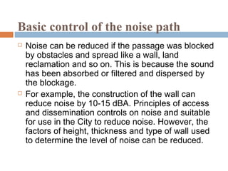 Chapter 8 noise mitigation and measurement | PPT