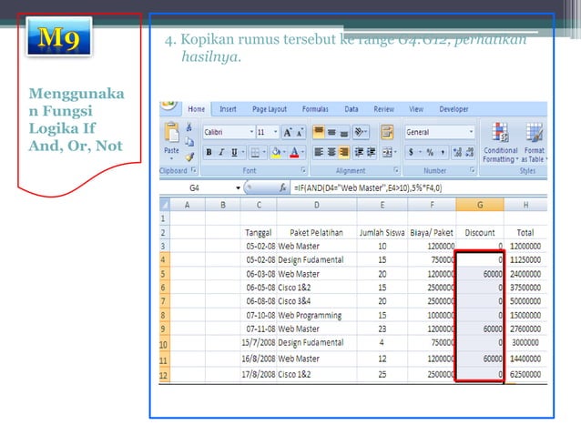 Chapter 8 - Operator Logika | PPT