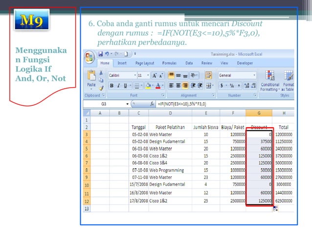 Chapter 8 - Operator Logika | PPT