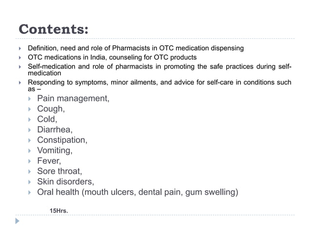 Chapter 8_Over The Counter (OTC) Medications.pptx