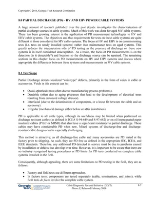 NEETRAC (Chapter 8: Partial Discharge for HV and EHV Cable Systems) | PDF