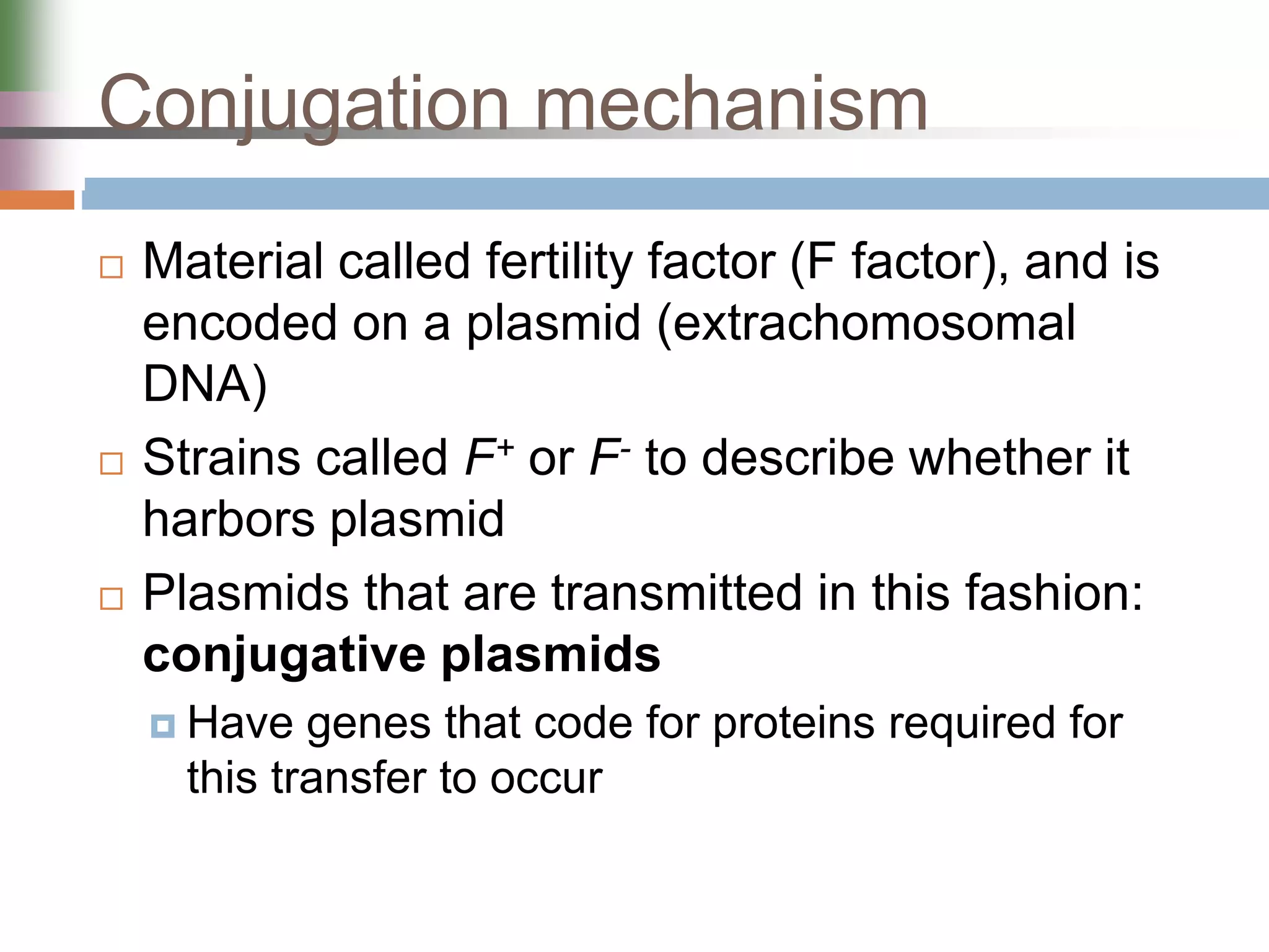 Genetic Analysis and Mapping in Bacteria and Bacteriophages | PPTX