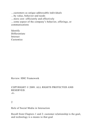 Chapter 8 PreviewReview IDIC Framework InteractRole of So.docx