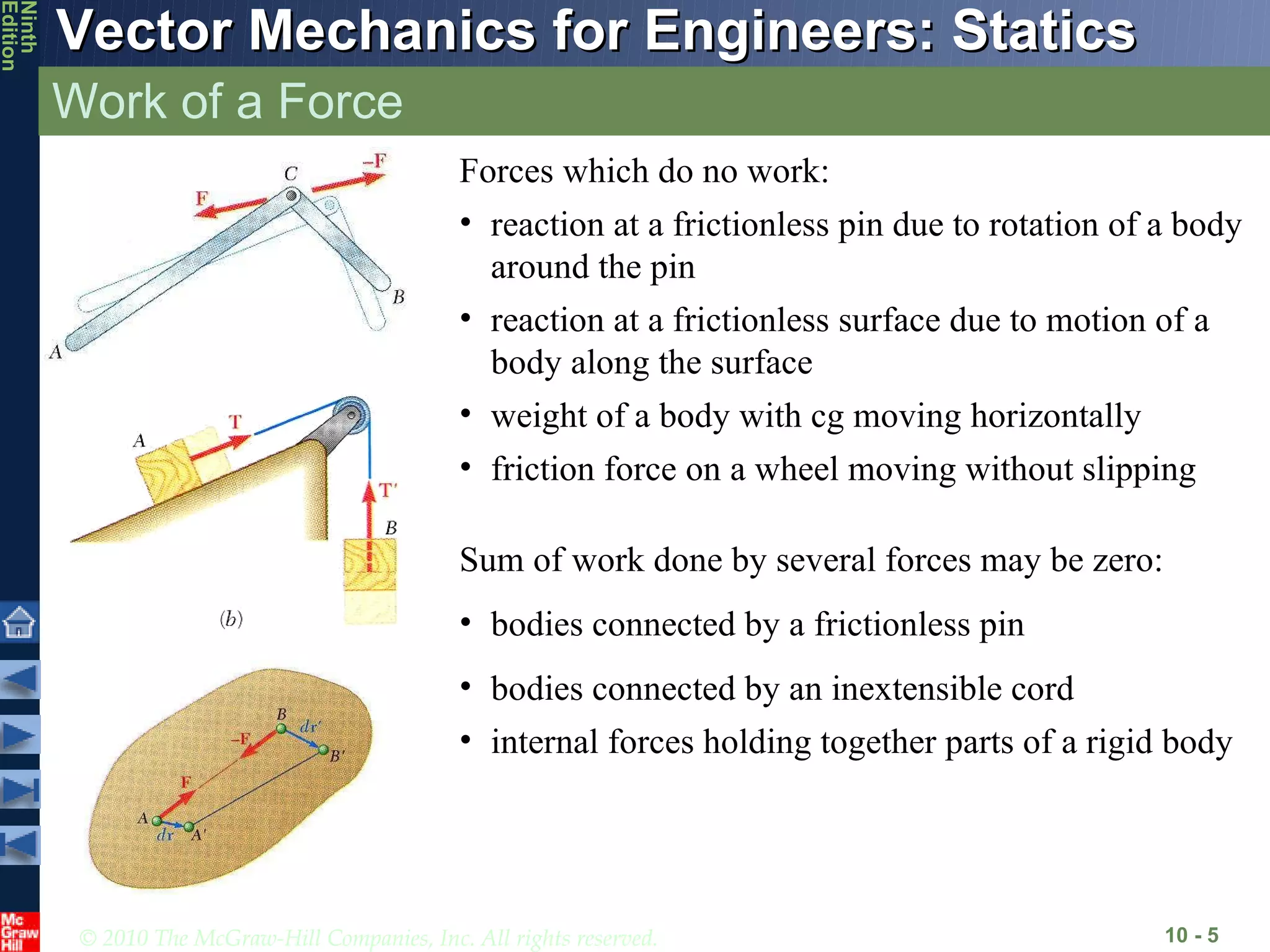Chapter 8 principle of virtual work | PPT