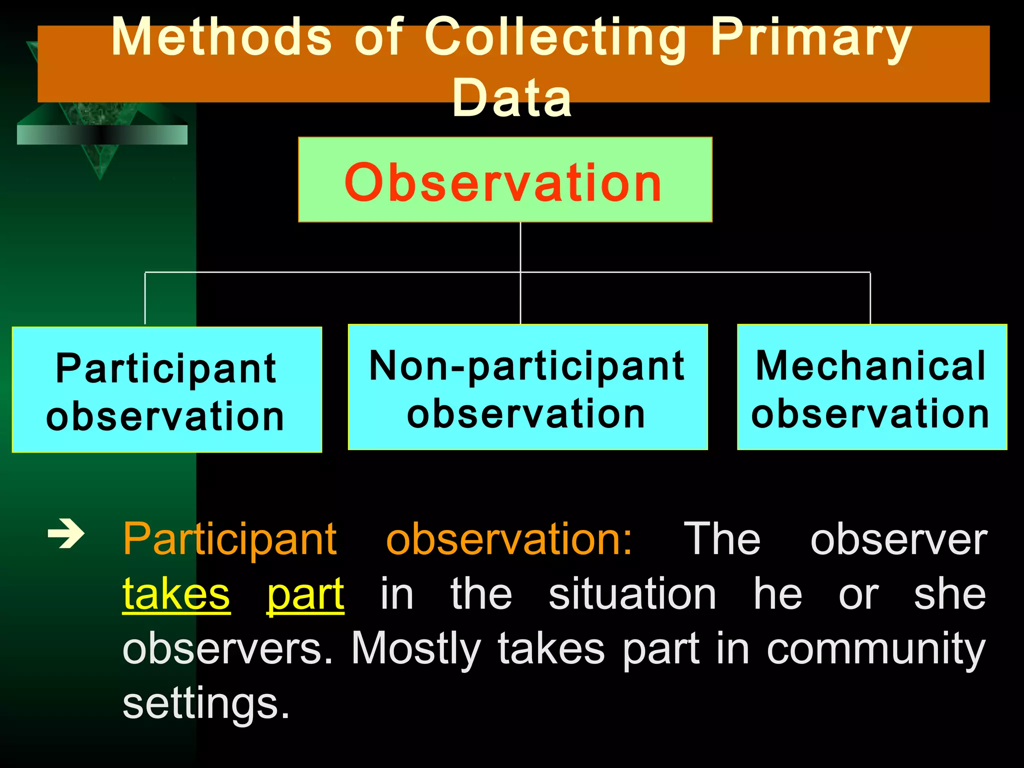 Chapter 8 (procedure of data collection) | PPT