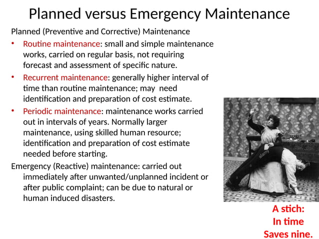 Chapter 8 Project Operation and Maintenance in Developing Countries ...