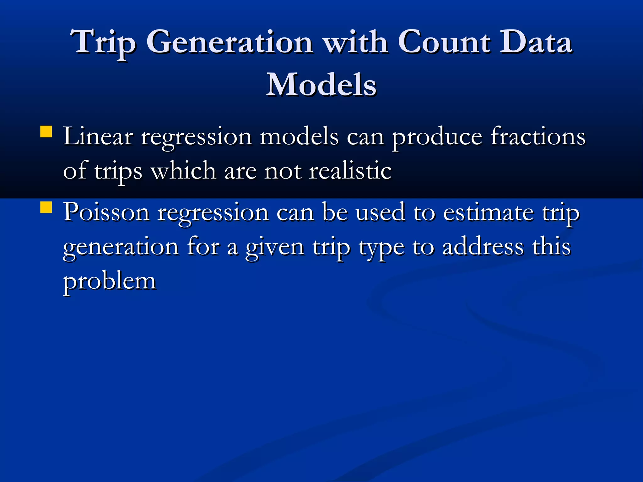 Chapter 8 travel demand | PPT
