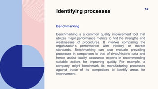Operation management - Quality assurance in operation | PPTX