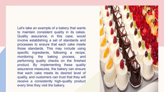 Operation management - Quality assurance in operation | PPTX