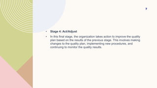 Operation management - Quality assurance in operation | PPTX