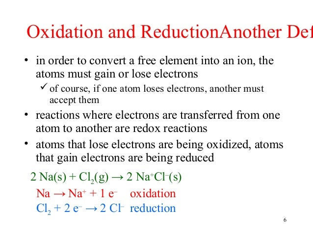 Chapter 8 redox reactions ppt for class 11 CBSE