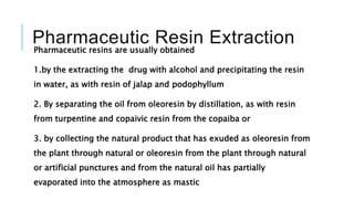 resins | PPTX