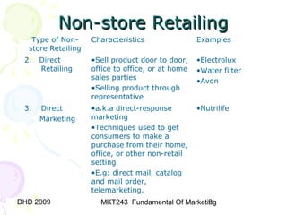 Chapter 8 (retailing) | PPT