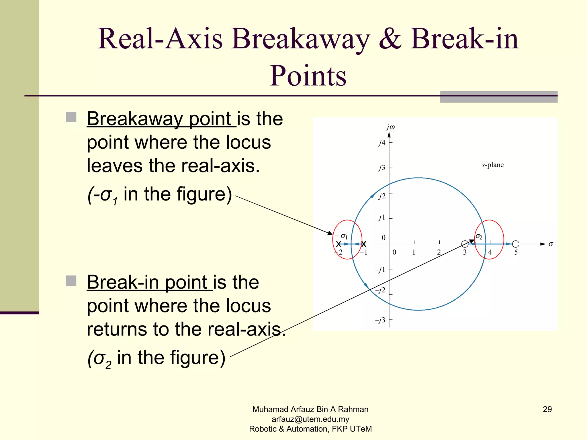 Chapter 8 Root Locus Techniques | PPT