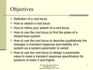 Chapter 8 Root Locus Techniques | PPT