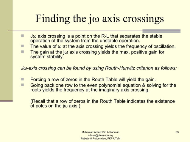 Chapter 8 Root Locus Techniques | PPT | Physics | Science