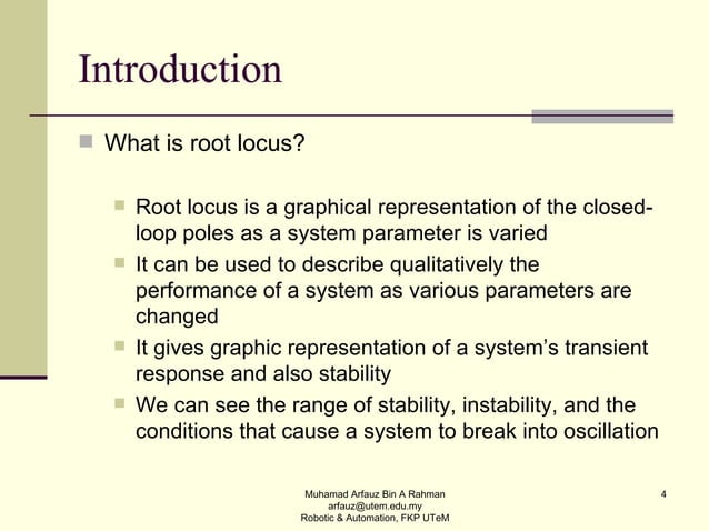 Chapter 8 Root Locus Techniques | PPT | Physics | Science