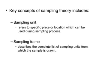 Chapter 8-SAMPLE & SAMPLING TECHNIQUES | PPT