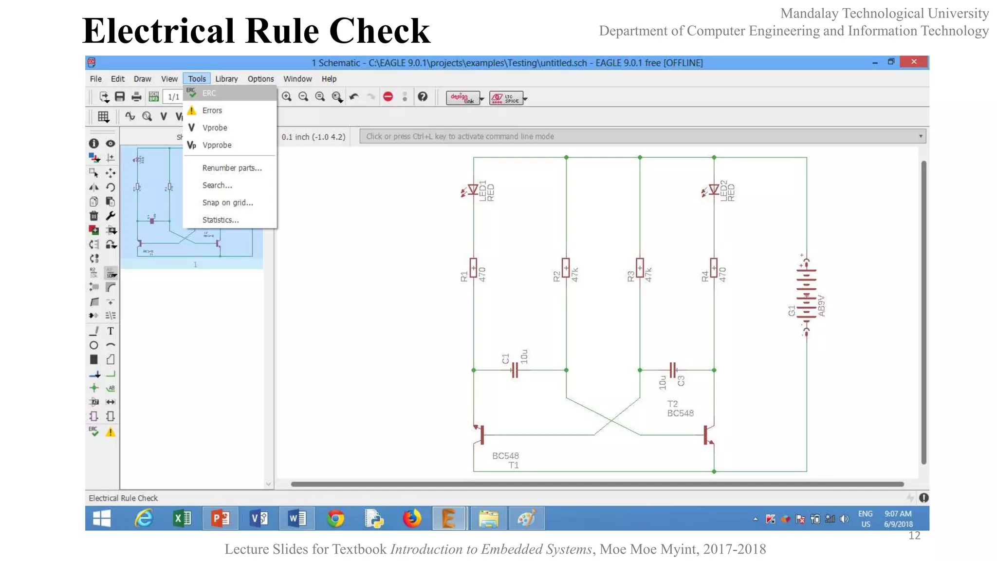 Schematic and PCB Design Using Eagle | PPTX | Desktop Publishing | Computer Software and ...