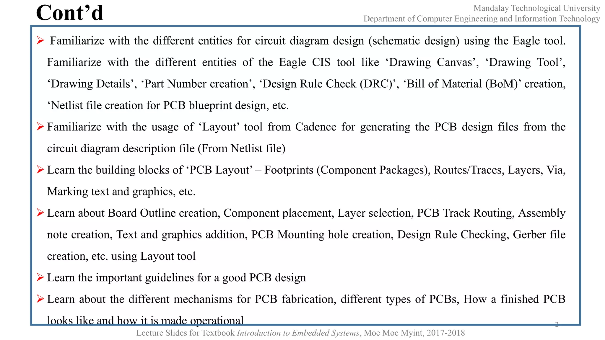 Schematic and PCB Design Using Eagle | PPTX