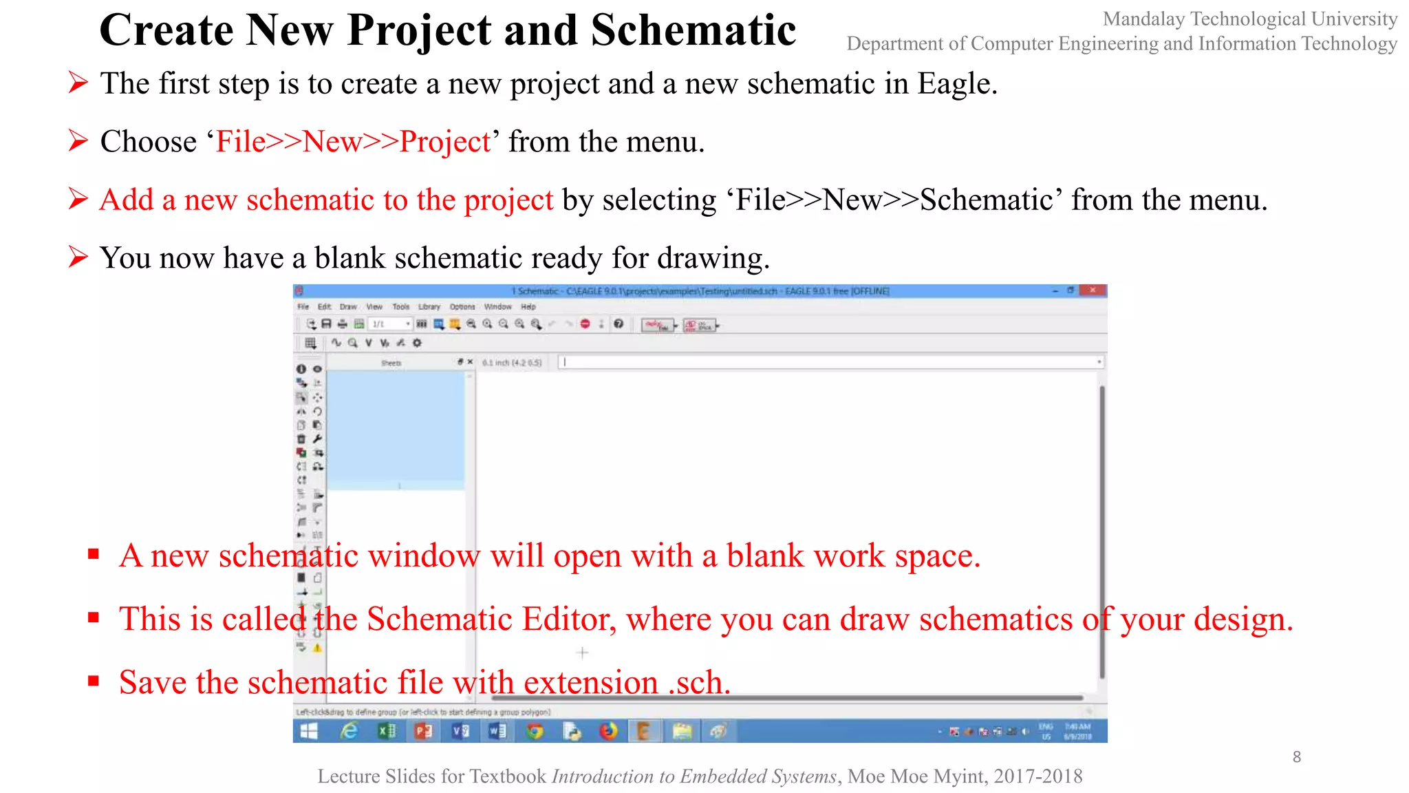 Schematic and PCB Design Using Eagle | PPTX