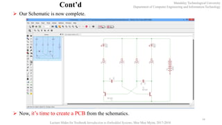 Schematic and PCB Design Using Eagle | PPTX | Desktop Publishing ...