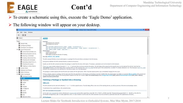 Schematic and PCB Design Using Eagle | PPTX | Desktop Publishing | Computer Software and ...