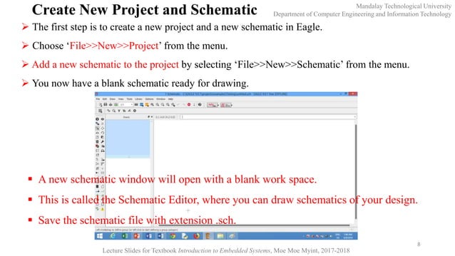 Schematic and PCB Design Using Eagle | PPTX | Desktop Publishing | Computer Software and ...