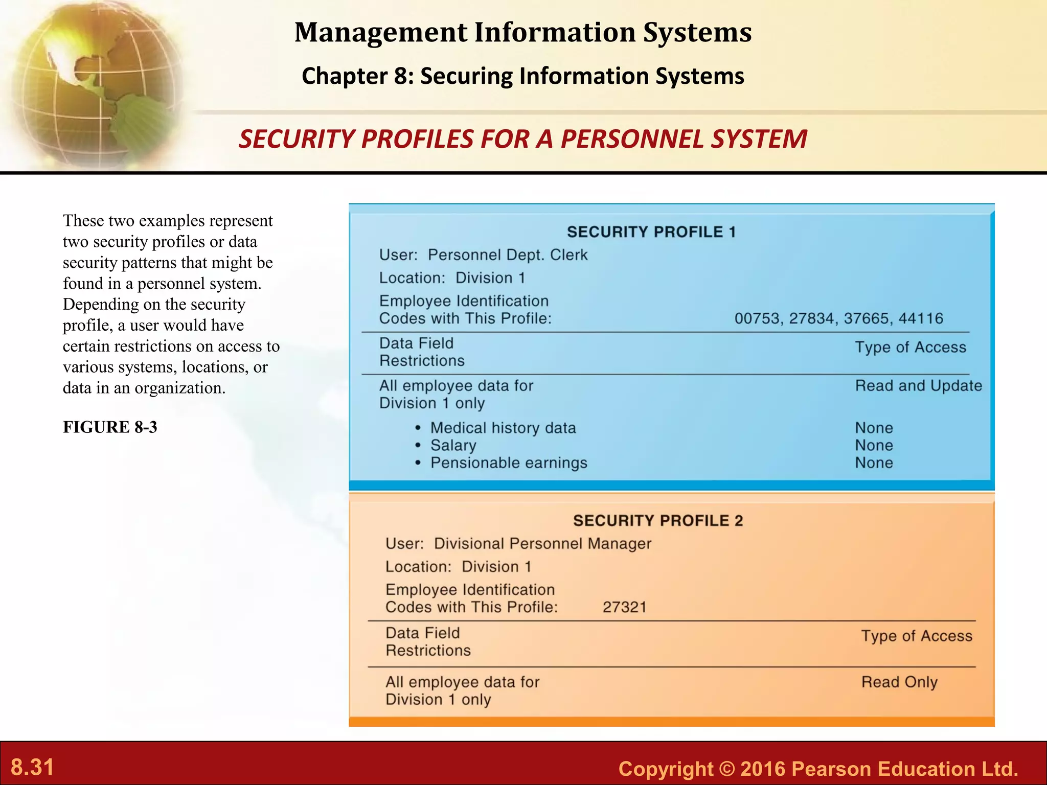 Chapter 8 securing information systems | PDF