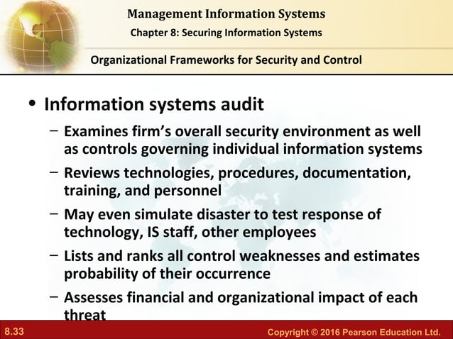 Chapter 8 securing information systems | PDF