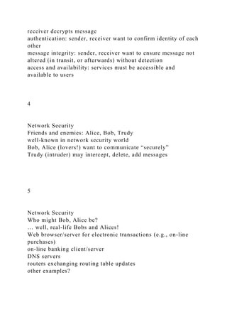 Chapter 8SecurityComputer Networking A Top Down Approach .docx