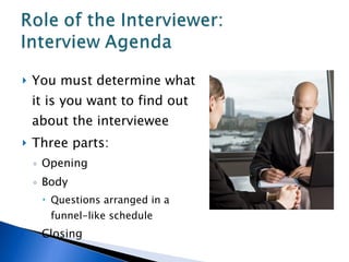 Chapter 8: The Interview | PPT | Career Advice | Careers
