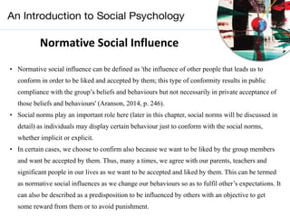 Chapter 8 Social Influence | PPTX