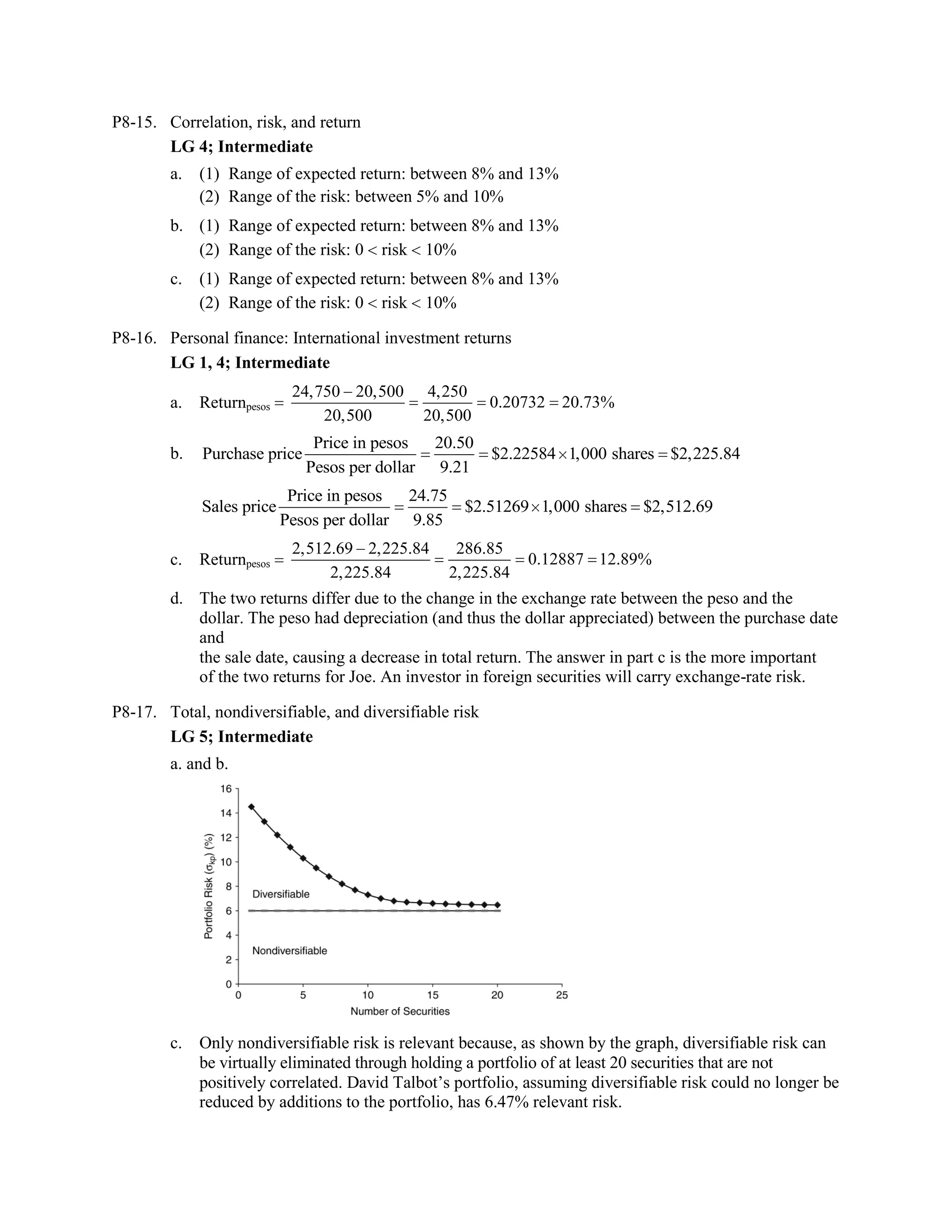 Managerial Finance By Gitman Chapter 8 solutions | PDF