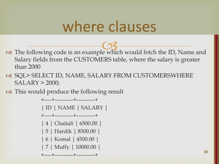 chapter 8 SQL.ppt | Databases | Computer Software and Applications