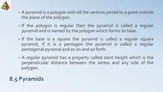 C8: Surface Area and Volume | PPTX
