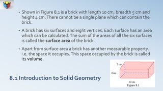 C8: Surface Area and Volume | PPTX