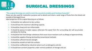 Surgical dressing | PPT
