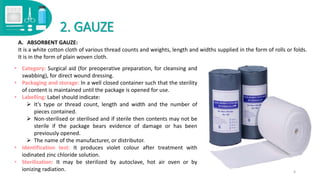 Surgical dressing | PPT