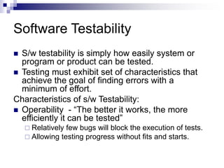 Chapter 8 Testing Tactics.ppt Software engineering | PPT