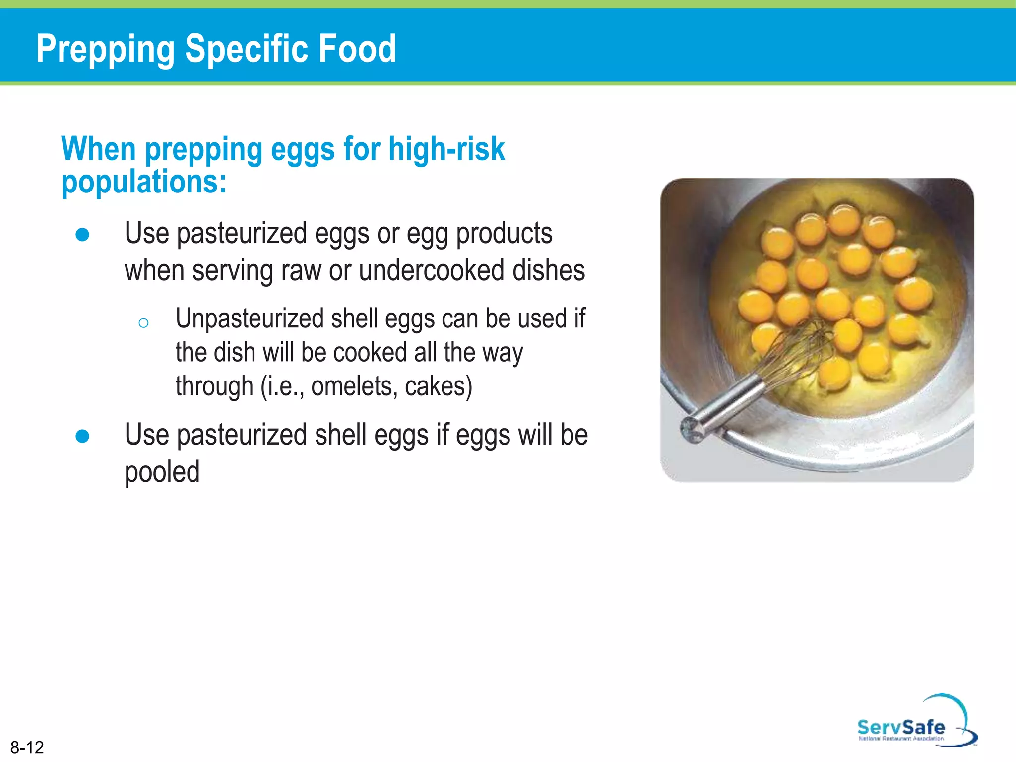 Chapter 8 The Flow of Food Preparation | PPTX