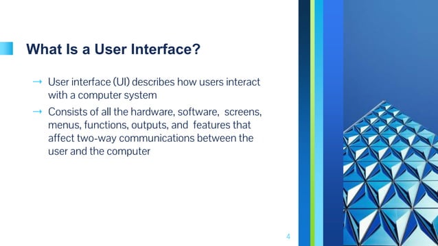 Chapter 8 User Interface Design | PPTX | Operating Systems | Computer Software and Applications