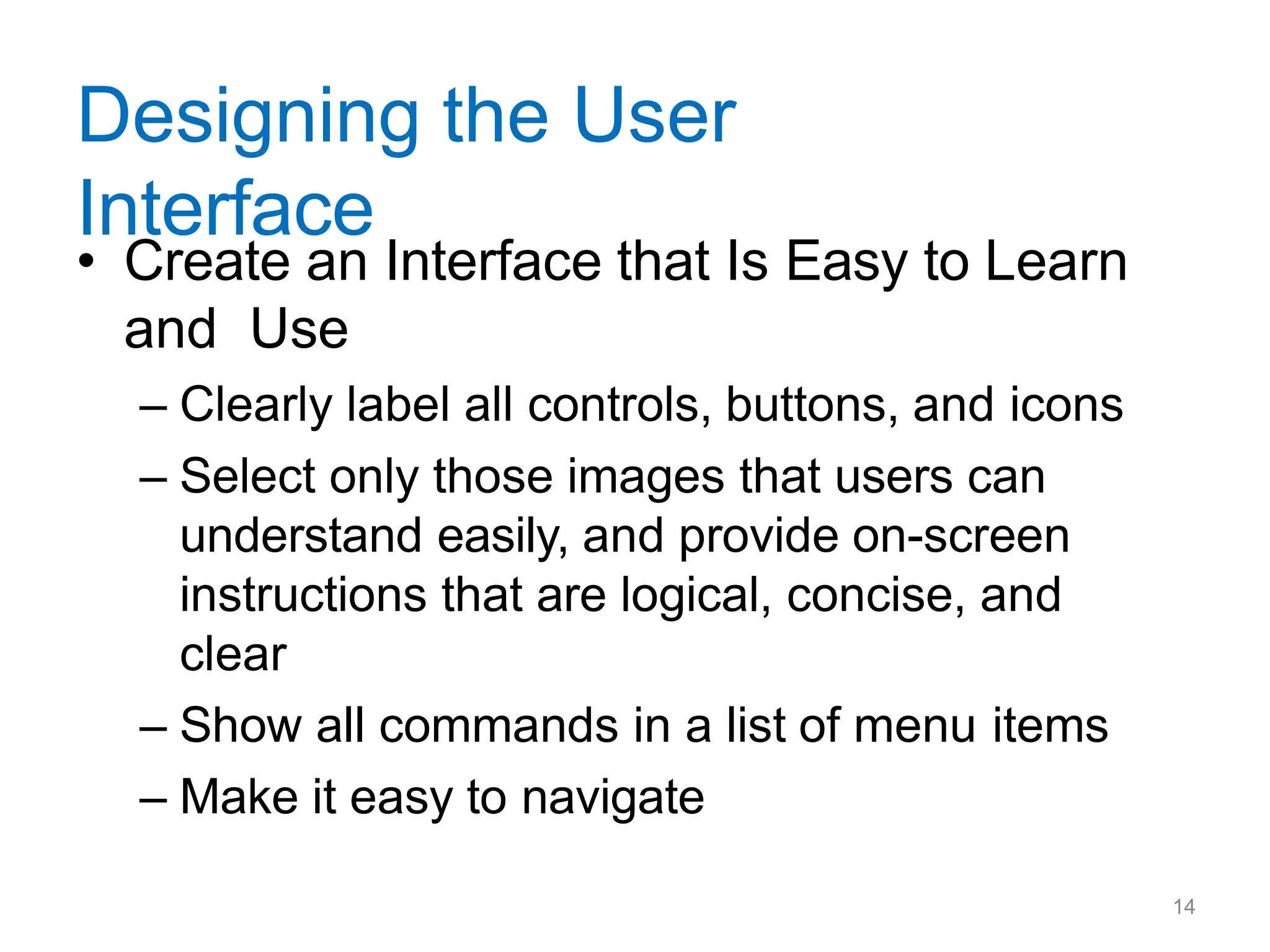 Chapter 8 User Interface Design .pptxInformation Technology Project Managemen | PPTX
