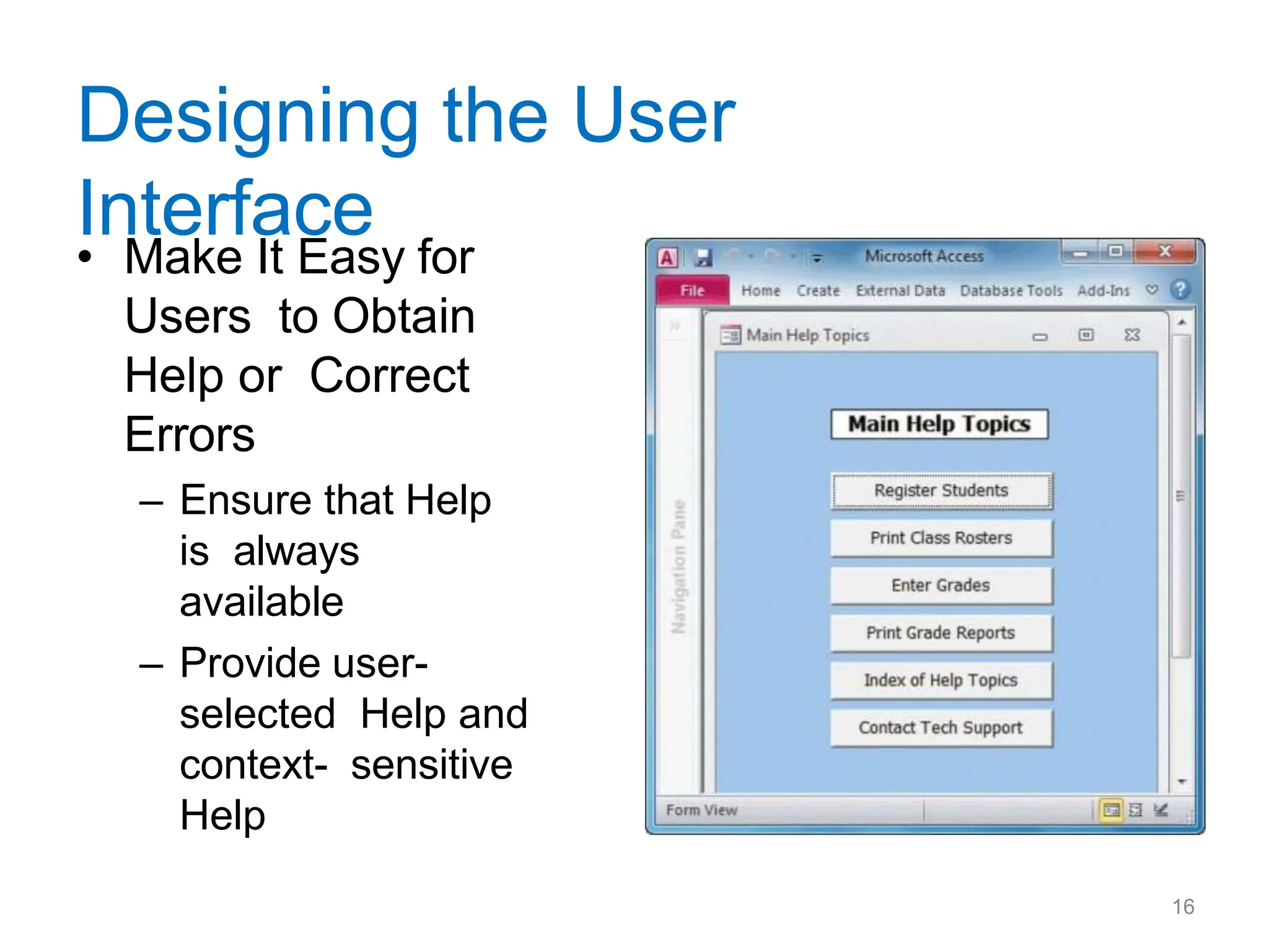 Chapter 8 User Interface Design .pptxInformation Technology Project ...