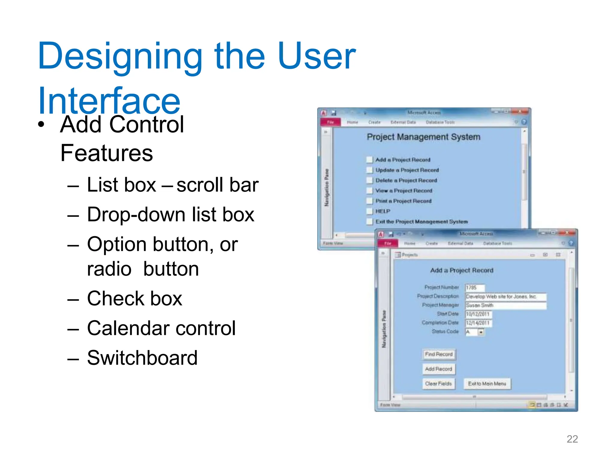 Chapter 8 User Interface Design .pptxInformation Technology Project Managemen | PPTX