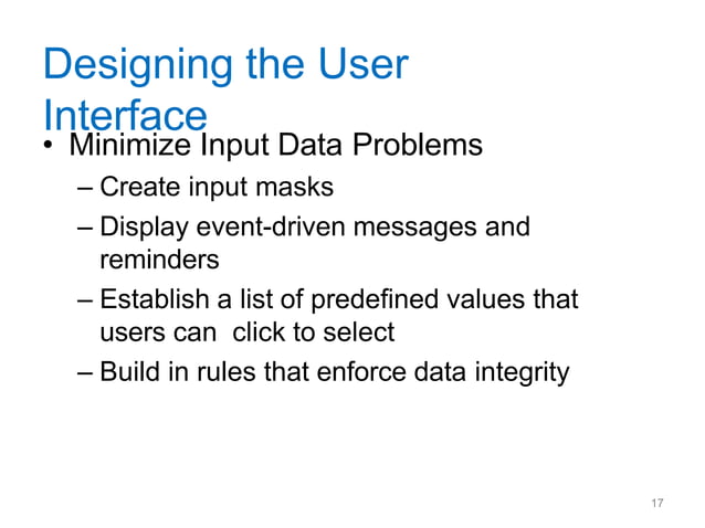 Chapter 8 User Interface Design .pptxInformation Technology Project ...