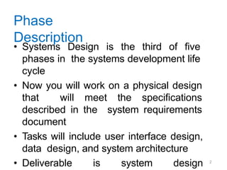 Chapter 8 User Interface Design .pptxInformation Technology Project ...