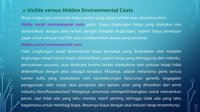 CHAPTER 8 Variable Costing and the Measurement of ESG and Quality Costs ...