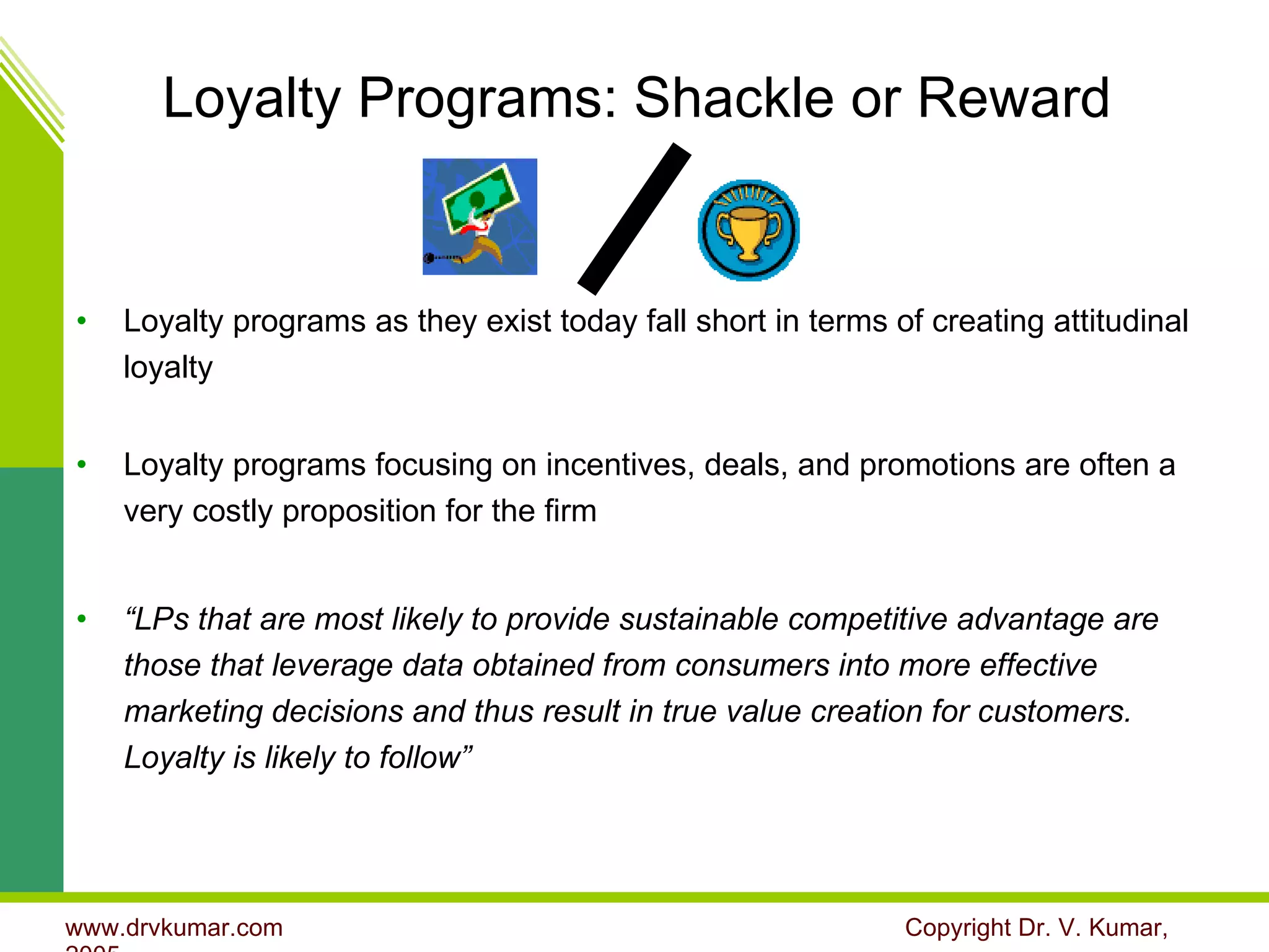 Chapter 9: Effectiveness of Loyalty Programs | PPT